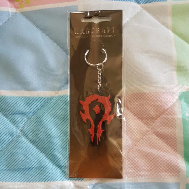 Warcraft Horde Logo Keychain, Hobbies & Toys, Toys & Games on Carousell