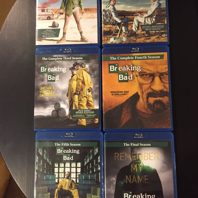 Breaking Bad Blu Ray Complete Series, Hobbies & Toys, Music & Media ...