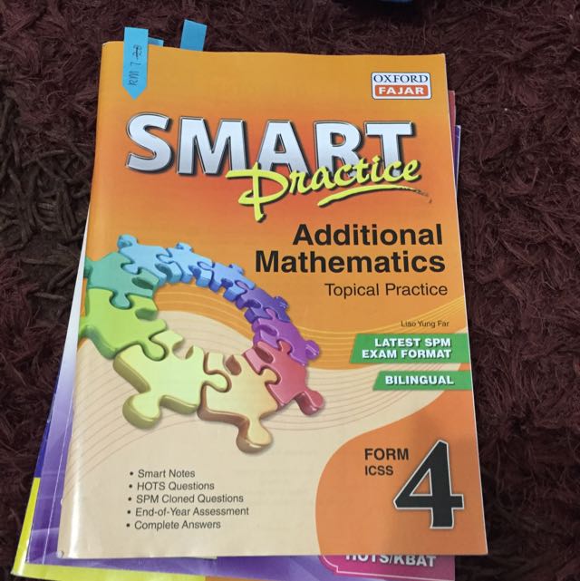 Form 4 Add Maths Exercise Book, Hobbies & Toys, Books & Magazines ...