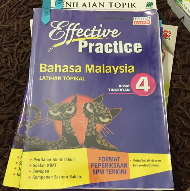Form 4 BM Exercise Book, Hobbies & Toys, Books & Magazines, Children's ...