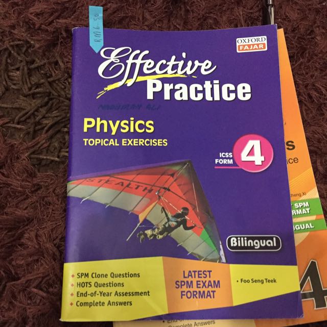 Form 4 Physics Exercise Book, Hobbies & Toys, Books & Magazines ...
