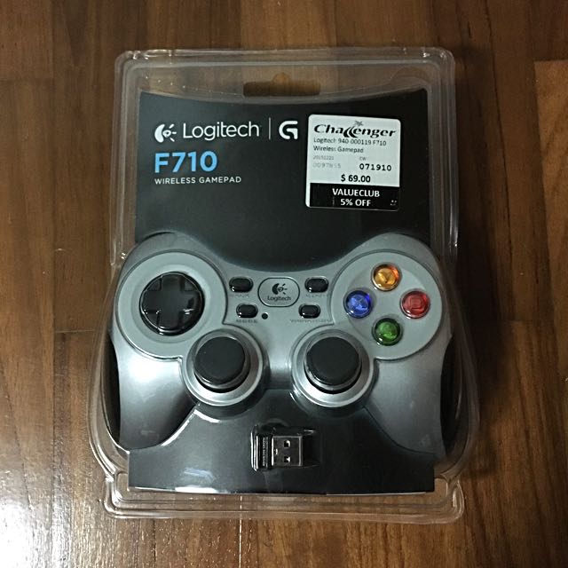Logitech F710 Wireless Gamepad, Video Gaming, Gaming Accessories ...