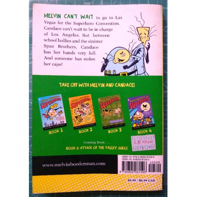 Melvin Beederman Superhero The Fake Cape Caper, Hobbies & Toys, Books ...