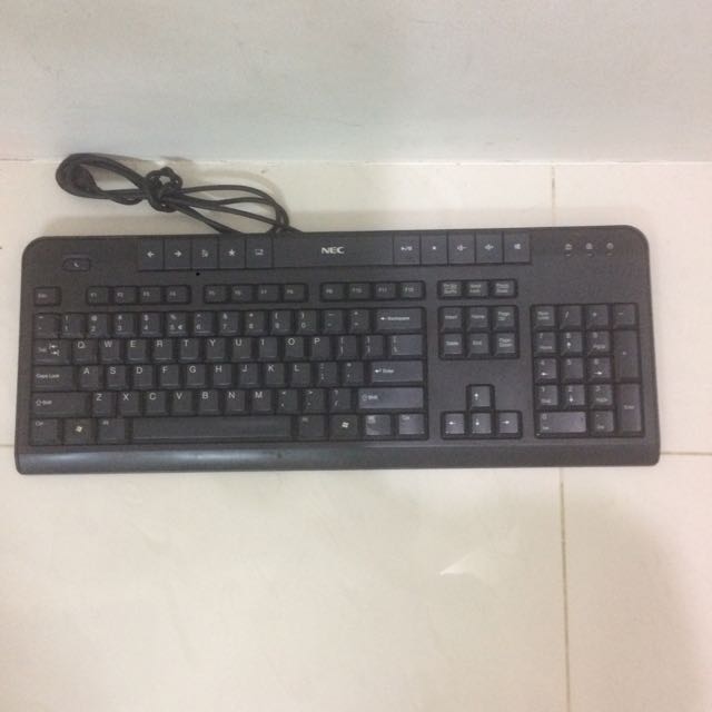 NEC Wired Keyboard, Computers & Tech, Parts & Accessories, Computer ...