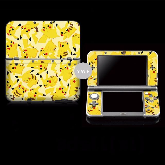 NEW 3DS XL Decal Skin Pikachu, Video Gaming, Video Game Consoles ...