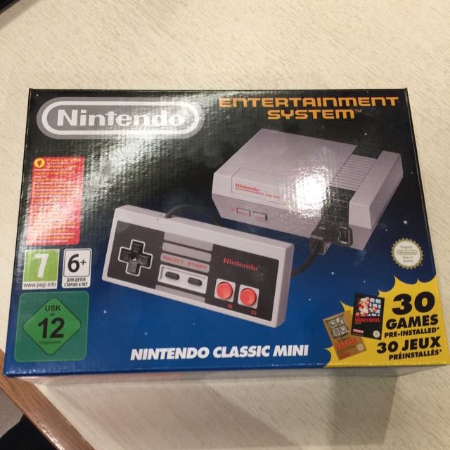Nintendo Entertainment System (Classic Mini) NES, Video Gaming, Video ...