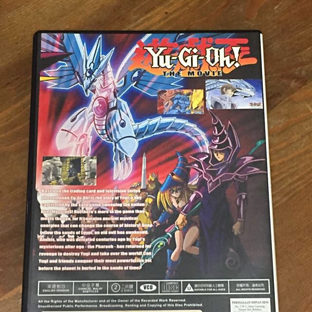 Yu-Gi-Oh Movie VCD, Hobbies & Toys, Music & Media, CDs & DVDs on Carousell