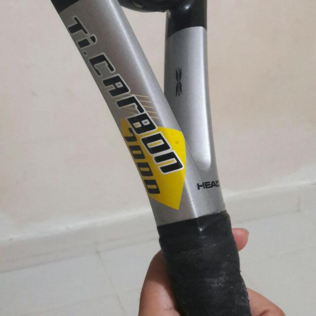 Head TI Carbon 7000 Tennis Racquet, Sports Equipment, Sports & Games ...