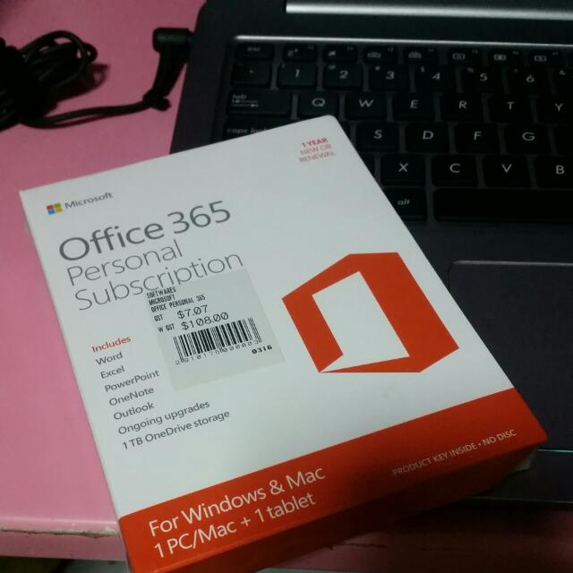 Microsoft Office Personal 365, Electronics, Others on Carousell