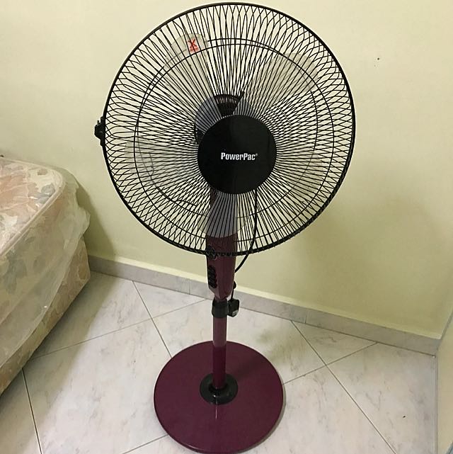 Standing Fan Powerpac, Furniture & Home Living, Lighting & Fans, Fans ...