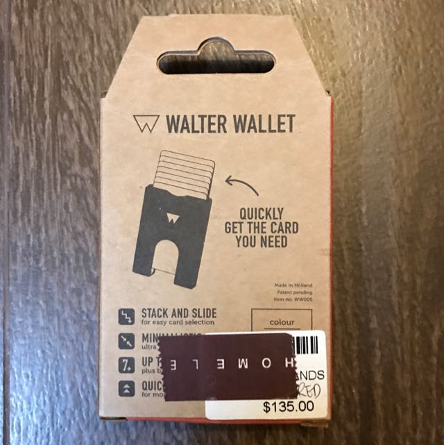 Walter Wallet - Stack And Slide Card Wallet, Men's Fashion, Watches ...
