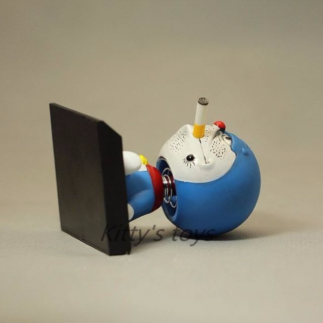 [FREE DELIVERY] Anime Doraemon Shaking Head Bobblehead Funko Pop Action ...