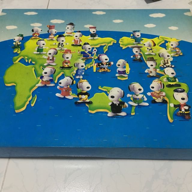 Mcdonalds Snoopy World Tour Collection, Hobbies & Toys, Toys & Games on ...
