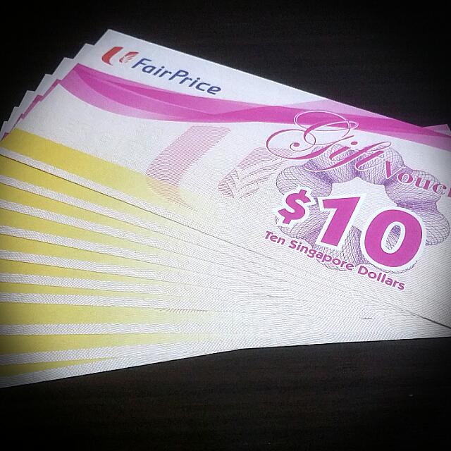 NTUC Voucher $100 Sell @ $90, Tickets & Vouchers, Vouchers on Carousell