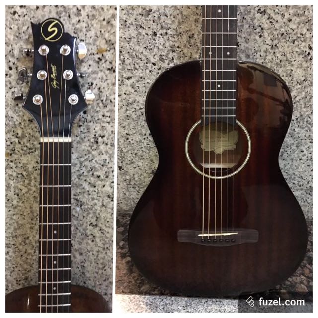Samick Greg Bennett Design ST6-1/BS 1/2 Size Acoustic Guitar, Hobbies ...