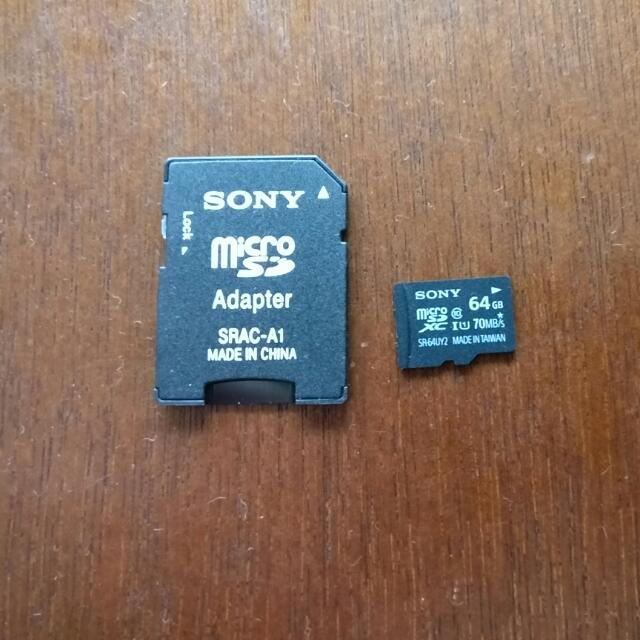 Sony 64gb Micro SD Memory Card, Mobile Phones & Tablets, Mobile ...