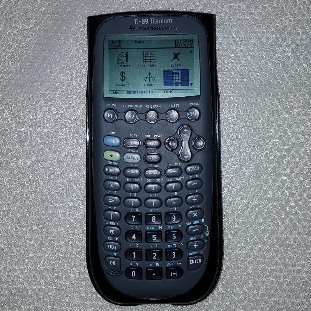 Texas Instruments Calculatir TI-89 Titanium, Hobbies & Toys, Books ...