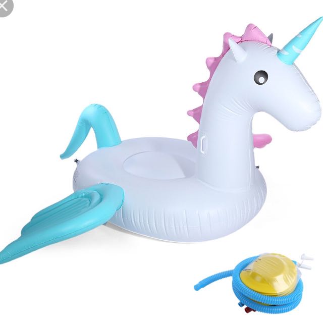 (FREE PUMP) Unicorn / Pegasus Float, Everything Else on Carousell