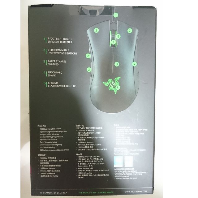 [Unopened] Razer Deathadder Chroma, Computers & Tech, Parts ...