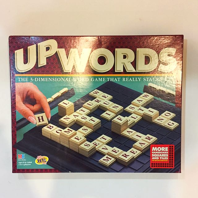 Upwords Board Game, Hobbies & Toys, Toys & Games on Carousell