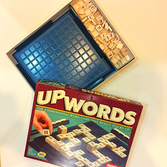Upwords Board Game, Hobbies & Toys, Toys & Games on Carousell