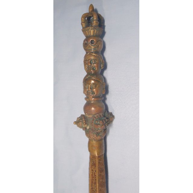 Vintage Tibet Buddhist Vajra sword secret weapon of the gods age ...
