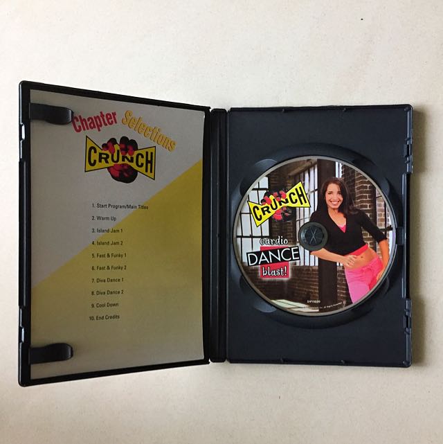 Crunch Cardio Dance Blast DVD Workout, Everything Else, Others on Carousell