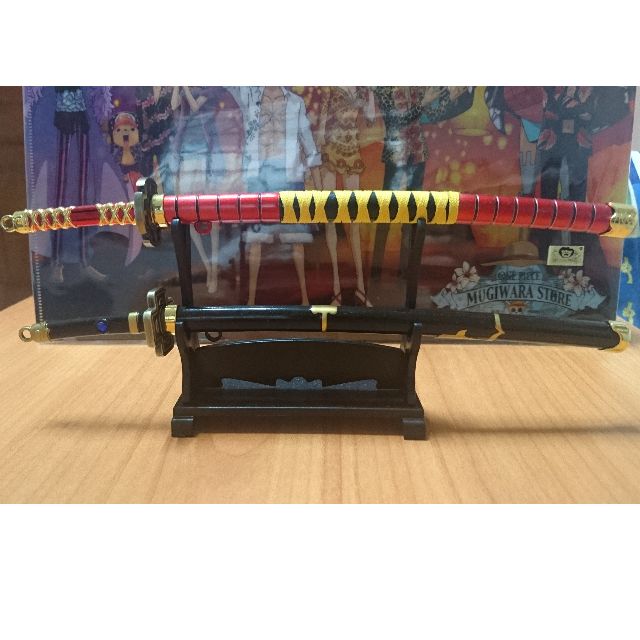 One Piece Zoro Miniature Display Sword Set, Hobbies & Toys, Toys ...