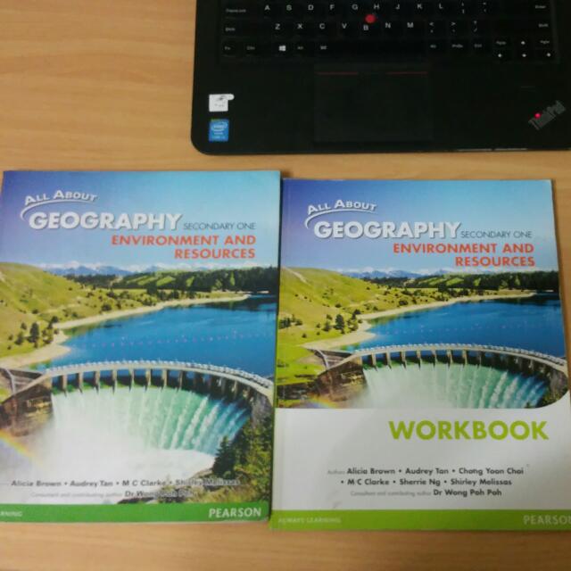 Sec 1 Geography Text Book And Workbook ($9 For Both Books), Hobbies ...