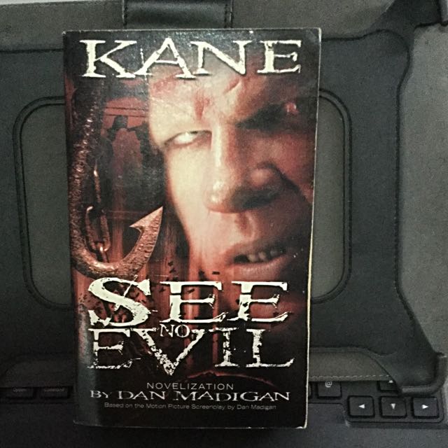 See No Evil by Dan Madigan starring Kane, Hobbies & Toys, Books ...