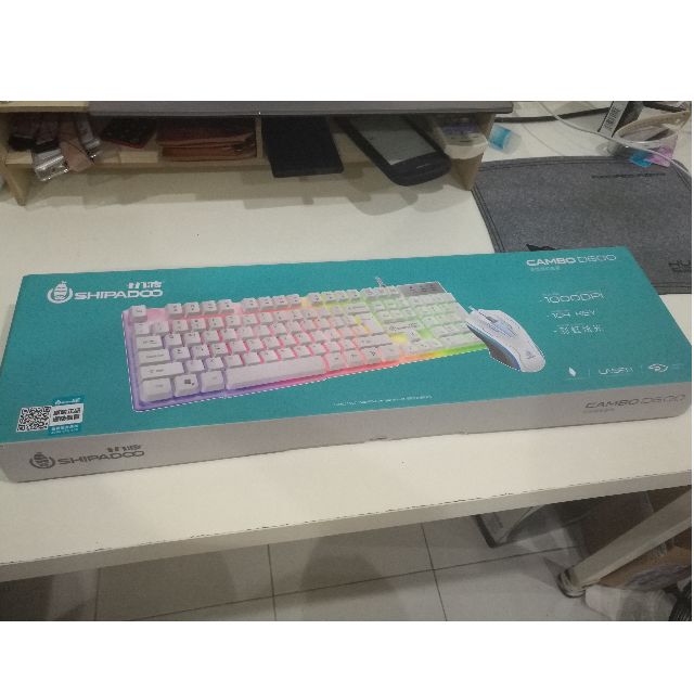 Shipadoo D600 Backlit Gaming Keyboard & Mouse Set, Computers & Tech ...