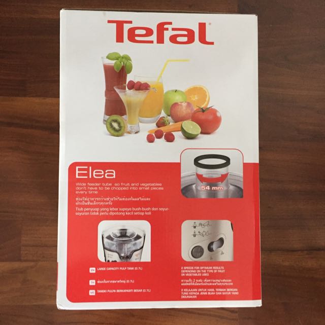 Tefal Elsa Juice Extractor, TV & Home Appliances, Kitchen Appliances ...