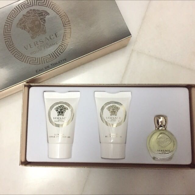 Versace Perfume Set, Men's Fashion, Bags, Belt bags, Clutches and ...