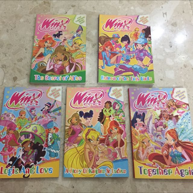 Free Winx Club Sling Bag With Graphics Novel, Hobbies & Toys, Books ...