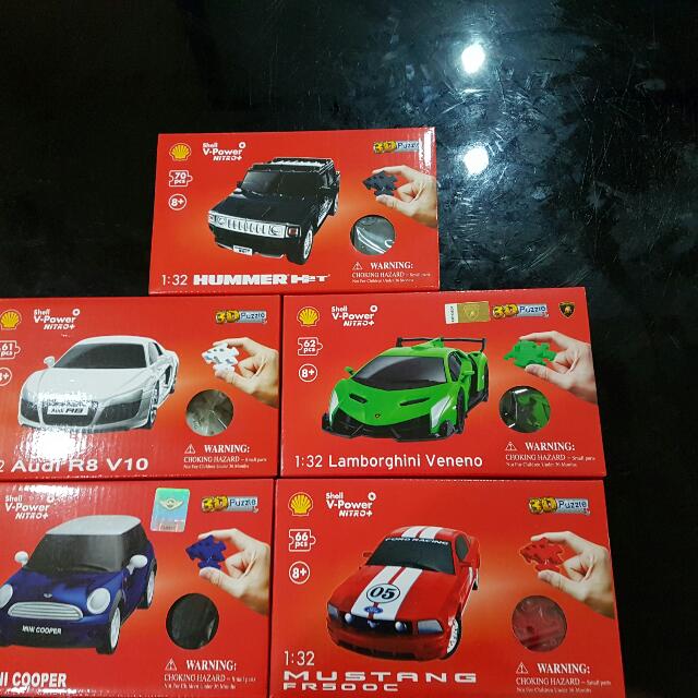 1 set of SHELL LEGO Car Models, Hobbies & Toys, Toys & Games on Carousell