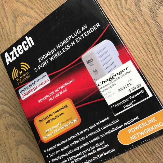 Aztech Homeplug Wireless N Extender Computers And Tech Parts And Accessories Networking On Carousell