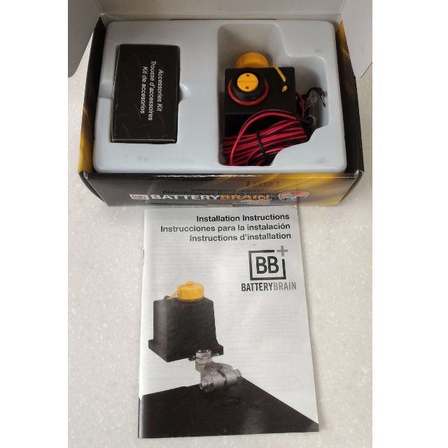 Battery Brain Gold 12V (BNIB), Car Accessories on Carousell