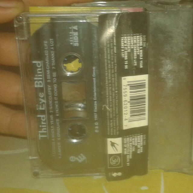 CASSETTE-THIRD EYE BLIND, Hobbies & Toys, Music & Media, CDs & DVDs on ...
