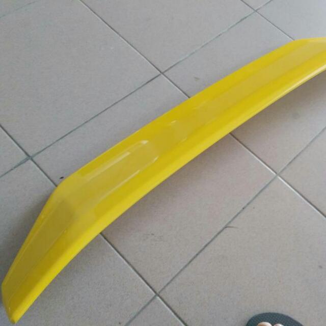 Fit/Jazz GE6/GE8 Modulo rear Spoiler, Car Accessories on Carousell