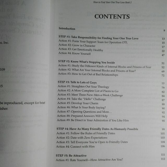 How To Find Your One True Love (Book 2), Hobbies & Toys, Books & Magazines, Religion Books on ...