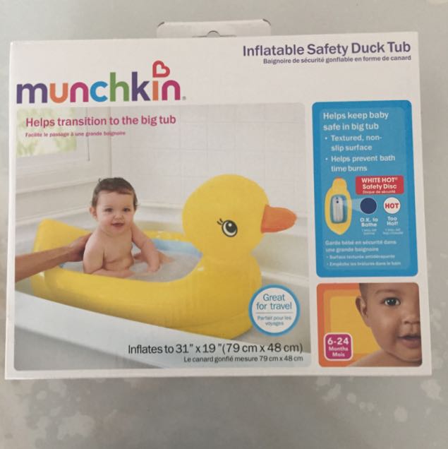 Inflatable Safety Duck Tub, Babies & Kids, Babies & Kids Fashion on ...