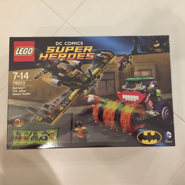 Lego 76013 Batman: The Joker Steam Roller, Hobbies & Toys, Toys & Games ...