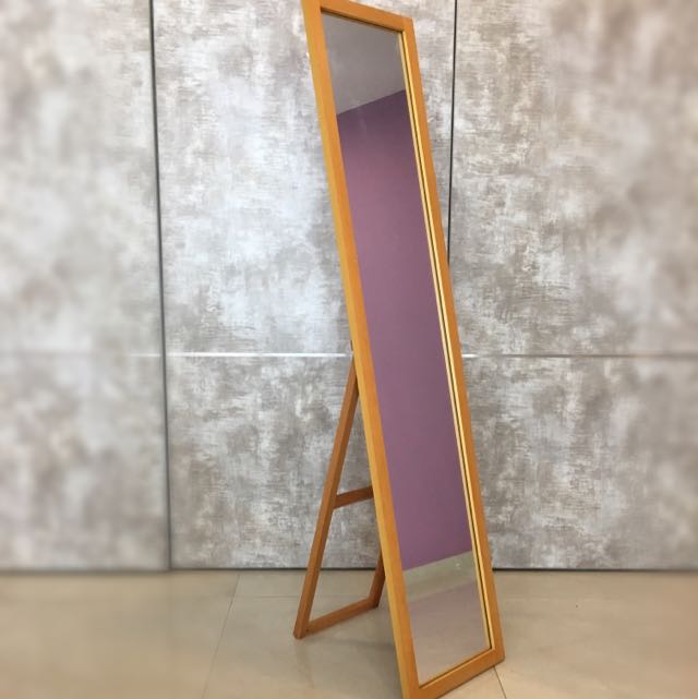 Muji Standing Full Length Mirror, Furniture & Home Living, Furniture ...