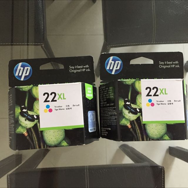 HP 22 XL Ink, Computers & Tech, Printers, Scanners & Copiers on Carousell