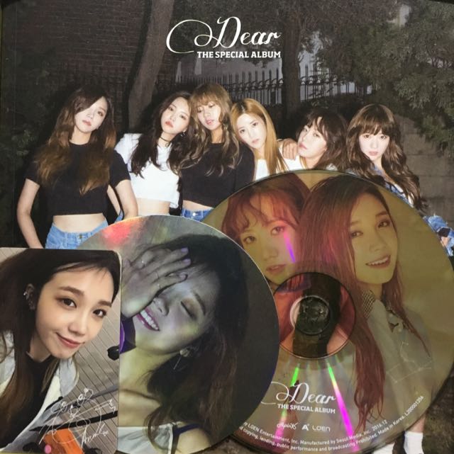Apink Special Album Dear - Eunji Full Set, Hobbies & Toys, Memorabilia & Collectibles, K-Wave on ...
