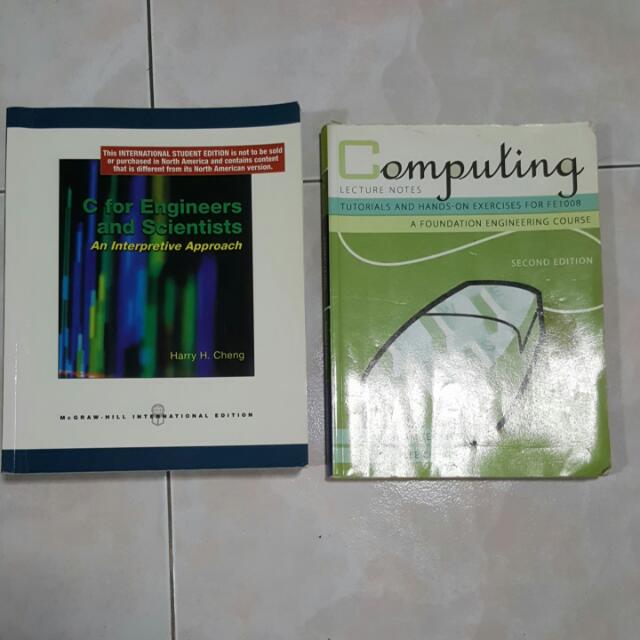C For Engineers And Scientists By Harry H. Cheng, Hobbies & Toys, Books ...