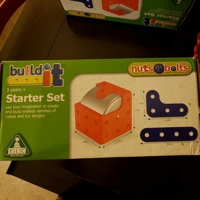 ELC Nuts & Bolts Build It Starter Set, Hobbies & Toys, Toys & Games on ...