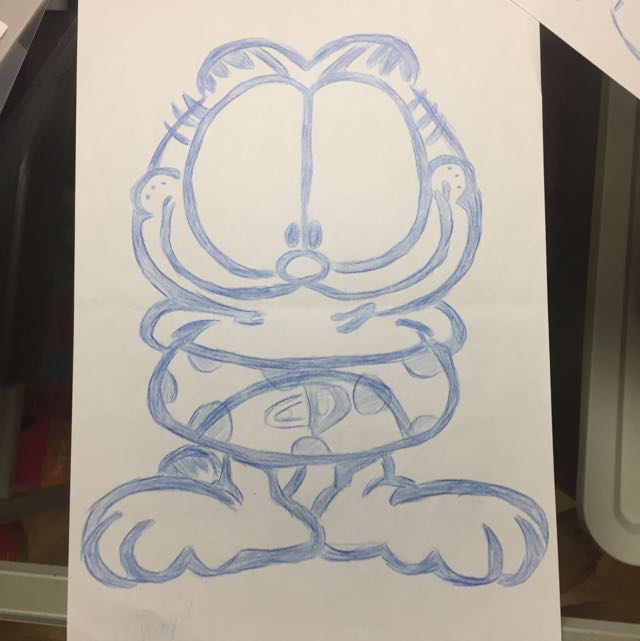 Hand drawn Cartoon Characters, Hobbies & Toys, Stationery & Craft ...