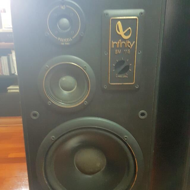 Infinity SM 115 Floorstanding Speakers, Audio, Soundbars, Speakers & Amplifiers on Carousell