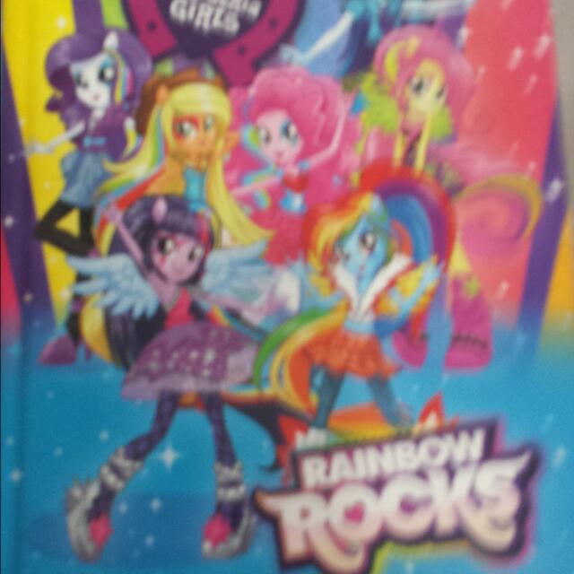 My Little Pony Equestria Girls Rainbow Rocks Book, Books & Stationery ...